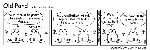 Old Pond Comics: A fun way to Learn Haiku Through Cartoons